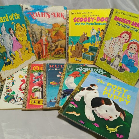 Other | Vintage Golden Book Bundle | Poshmark